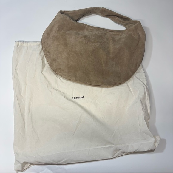 Flattered | Bags | Flattered Alva Shoulder Bag Suede Sand | Poshmark